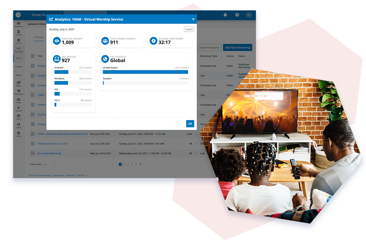 Church Streaming Software | ShareFaith