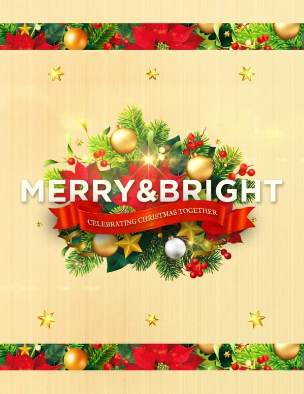 ShareFaith Media » May Your Days Be Merry And Bright Christmas Bulletin ...