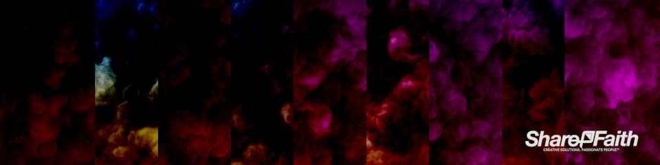 ShareFaith Media » Violet Abstract Clouds Triple Wide Background ...