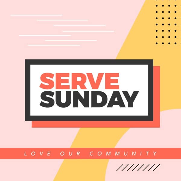 ShareFaith Media » Serve Sunday Welcome Church Motion Graphic ...
