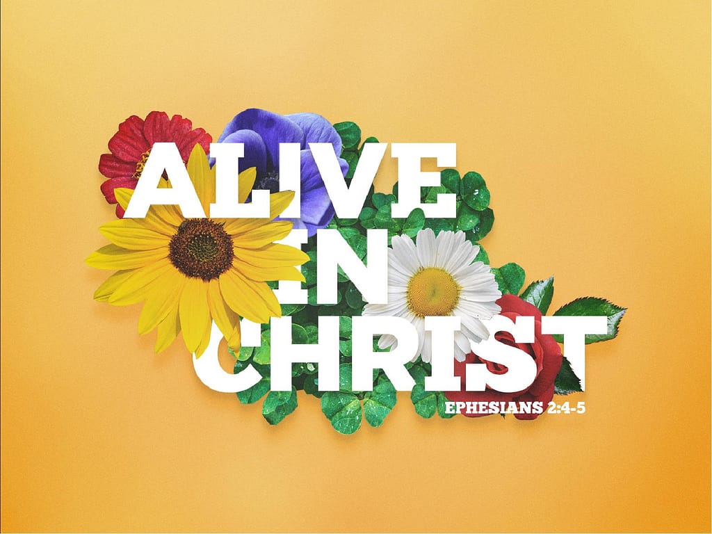 Alive in Christ Church Flyer – ShareFaith Media