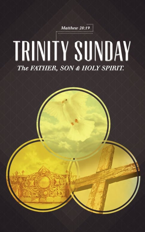 ShareFaith Media » Trinity Sunday Flyer Template Church Flyers ...