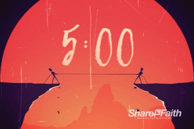 Gradient Sunset Church Worship Background – ShareFaith Media