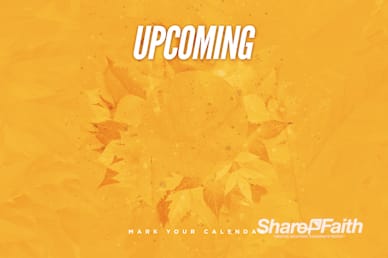 ShareFaith Media » Church Fall Kickoff Autumn Leaf Worship Background ...