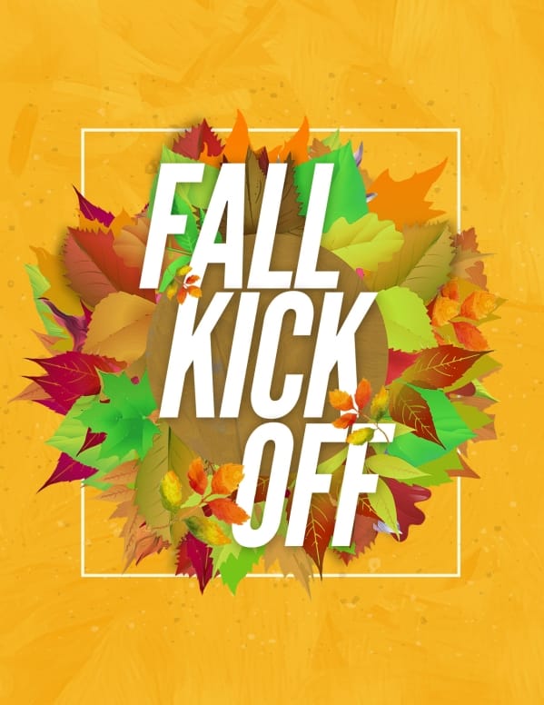 ShareFaith Media » Church Fall Kickoff Autumn Leaf Worship Background ...