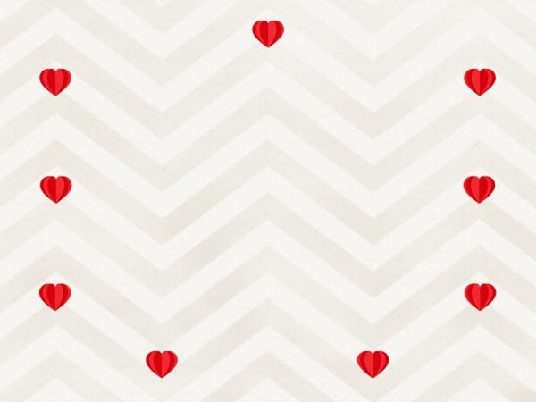 ShareFaith Media » Valentine’s Day Chevron Heart Cutout Background ...