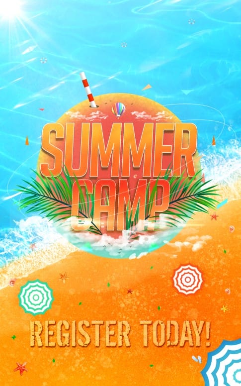 ShareFaith Media » Church Summer Camp Beach Worship Background ...