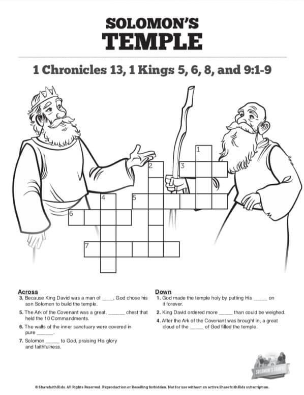 ShareFaith Media » 1 Kings 8 Solomon’s Temple Spot the Differences ...