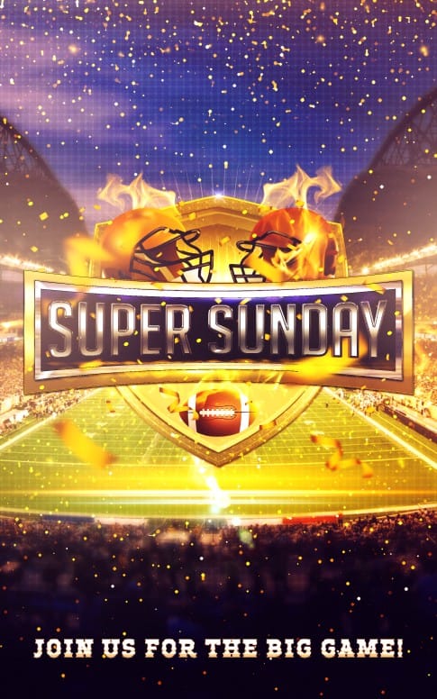 Super Sunday Social Media Graphic – ShareFaith Media