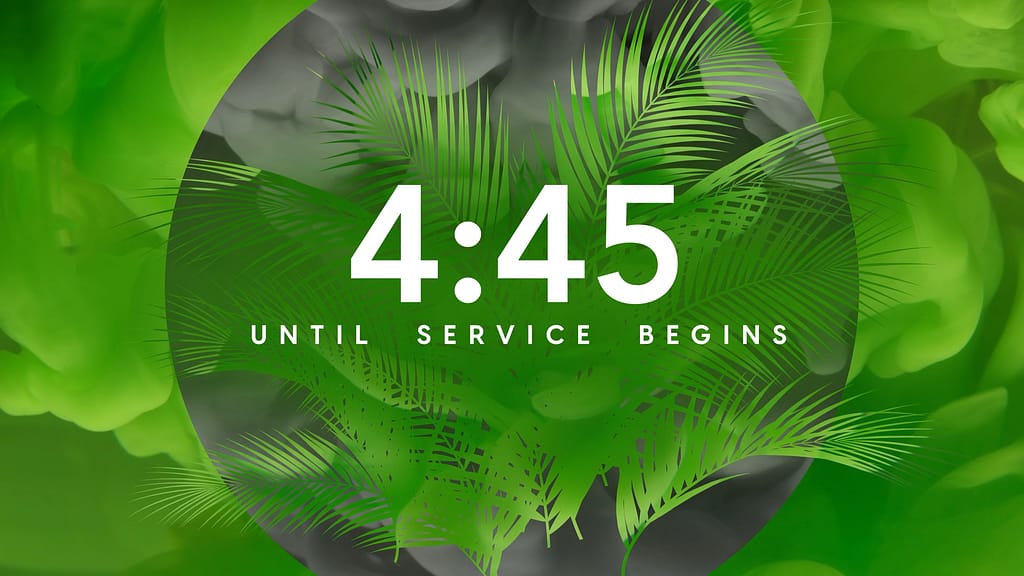 ShareFaith Media » Palm Sunday Welcome Colormix Church Motion Graphics ...