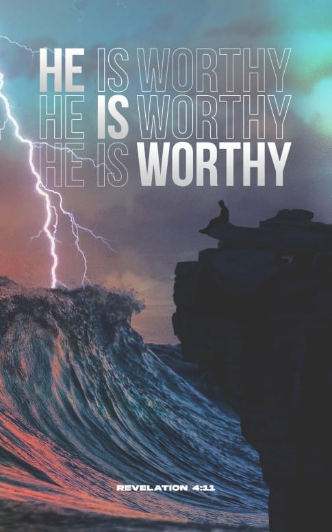 ShareFaith Media » He Is Worthy Title Graphics – ShareFaith Media