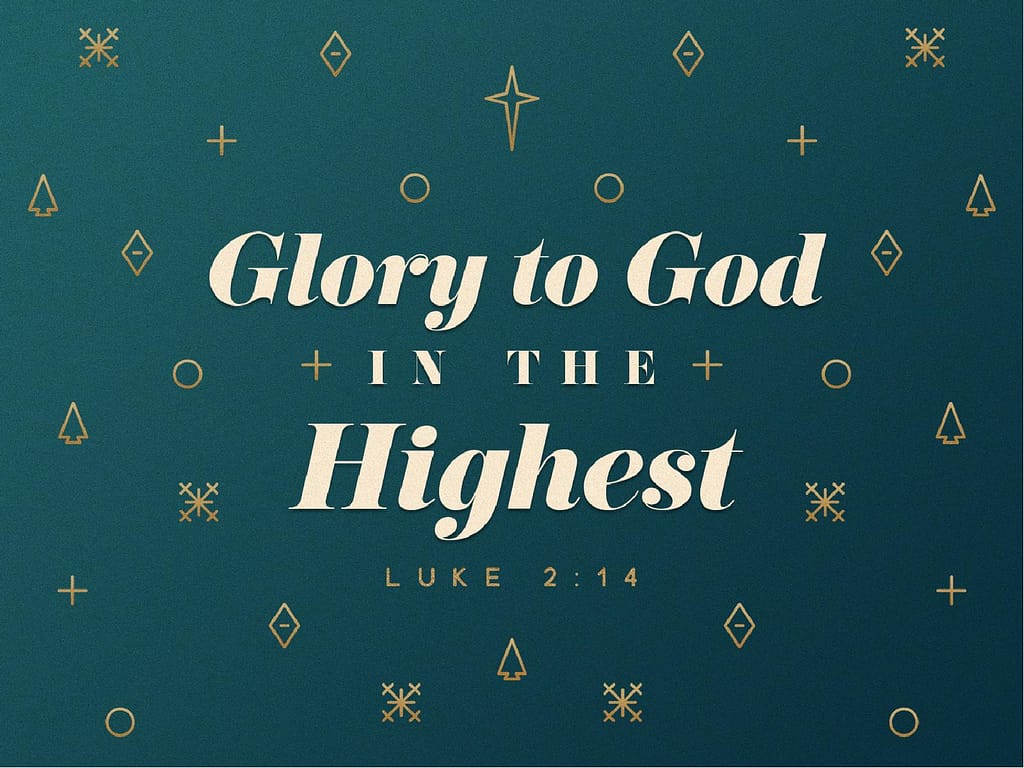 ShareFaith Media » Glory To God In The Highest Christmas Flyer ...