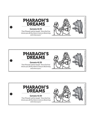 Genesis 41 Pharaoh’s Dreams: Coloring Pages – ShareFaith Media
