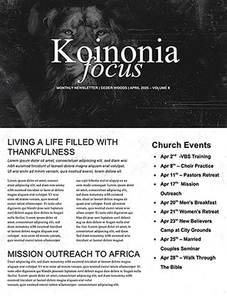 God is Alive: Trifold Bulletin Cover – ShareFaith Media