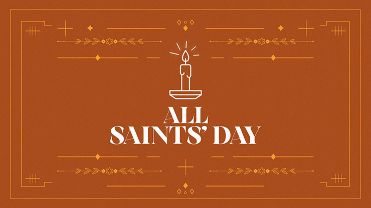 All Saints Day: Trifold Bulletin Cover – ShareFaith Media