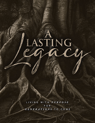 A Lasting Legacy: Trifold Bulletin Cover – ShareFaith Media