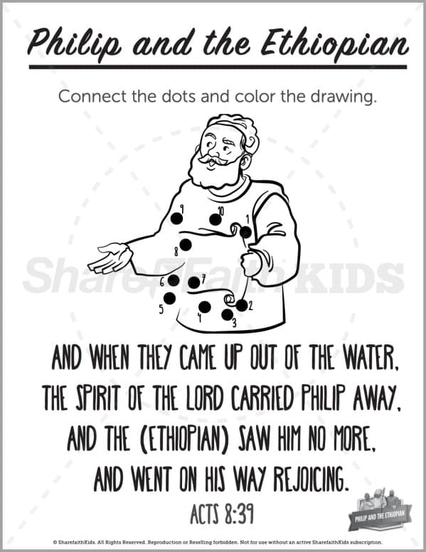 ShareFaith Media » Acts 8 Philip and the Ethiopian Preschool Curriculum ...