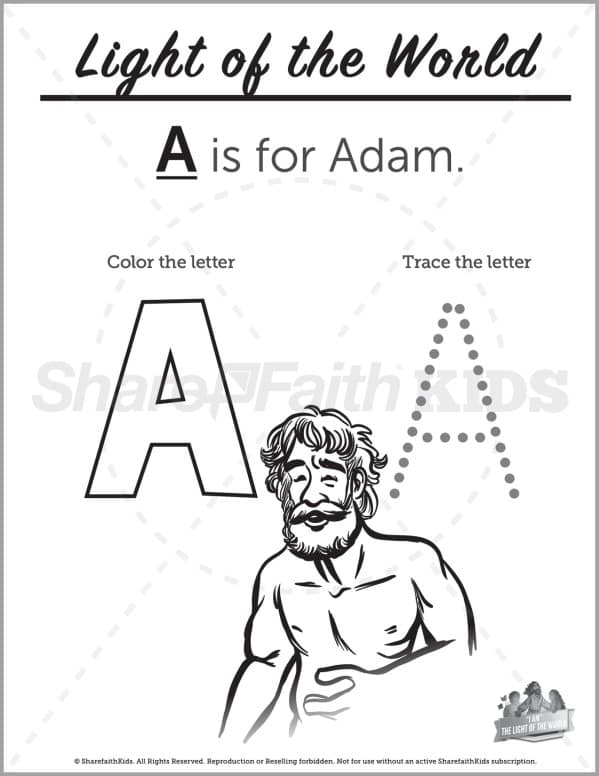 ShareFaith Media » John 8 Light Of The World Preschool Curriculum ...