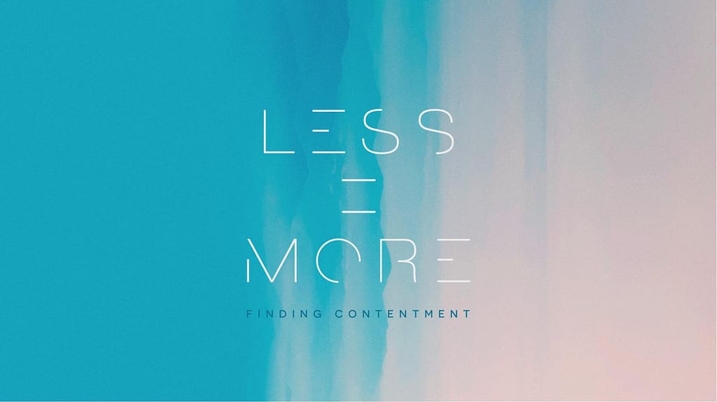 ShareFaith Media » Less is More: Newsletter – ShareFaith Media