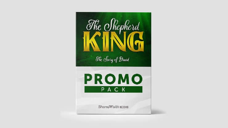 ShareFaith Media » The Shepherd King: Swag Pack – ShareFaith Media