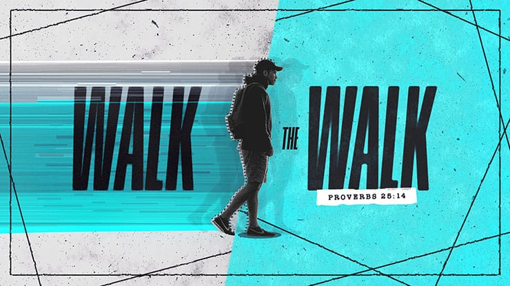 ShareFaith Media » Walk the Walk: Bifold Bulletin Cover – ShareFaith Media
