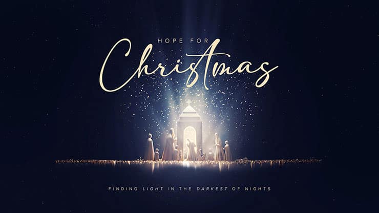 ShareFaith Media » Hope for Christmas: Bifold Bulletin Cover ...