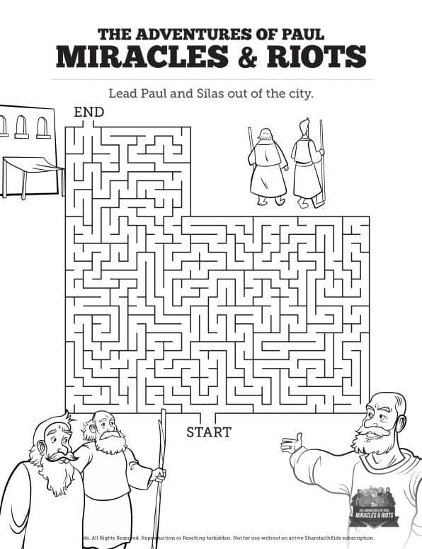 Bible Mazes for Church | Page 3 | ShareFaith Media