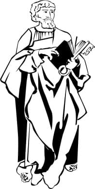 ShareFaith Media » St. Peter in Black and White – ShareFaith Media