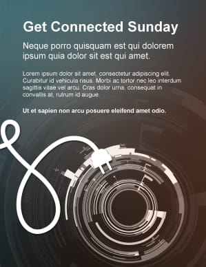 Get Connected Flyer – ShareFaith Media