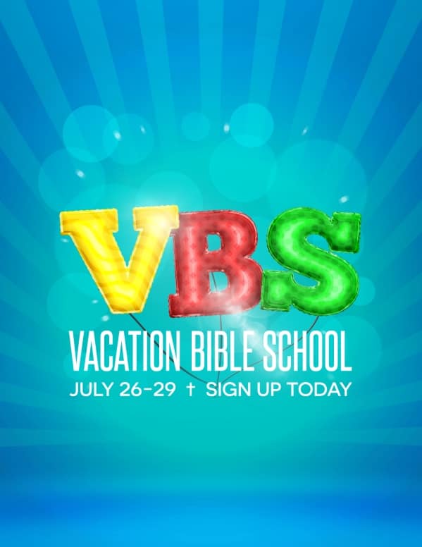 VBS Registration Flyer – ShareFaith Media