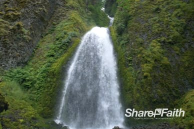 ShareFaith Media » Powerful Waterfall Video Loop – ShareFaith Media