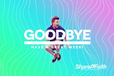 ShareFaith Media » Be Bold Goodbye Motion Graphic – ShareFaith Media