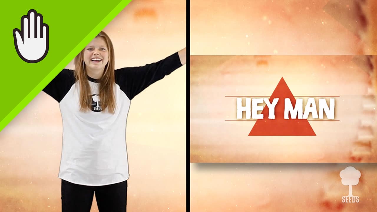 Hey Man Kids Worship Video for Kids Hand Motions Split Screen ...