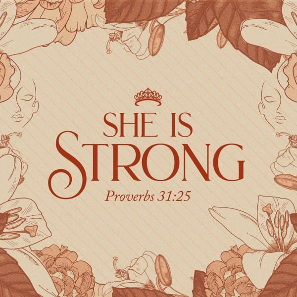 ShareFaith Media » She Is Strong Social Media Graphic – ShareFaith Media
