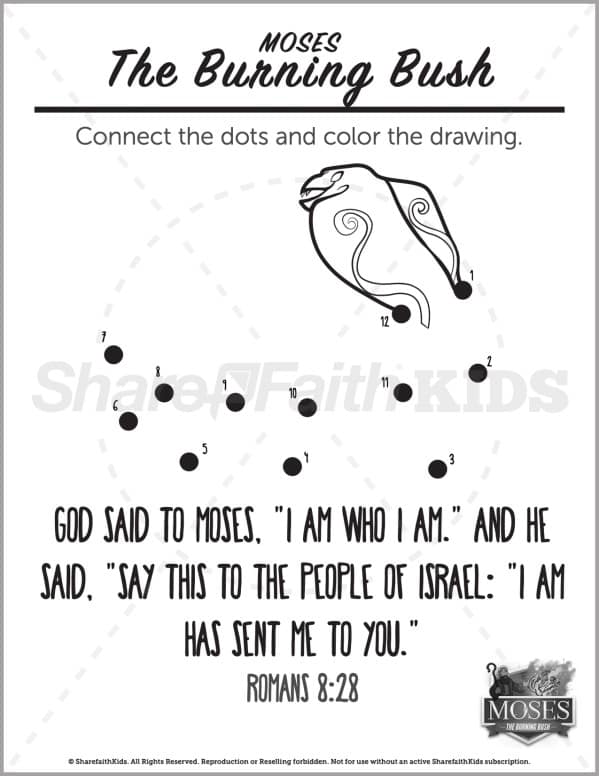 Moses And The Burning Bush Maze