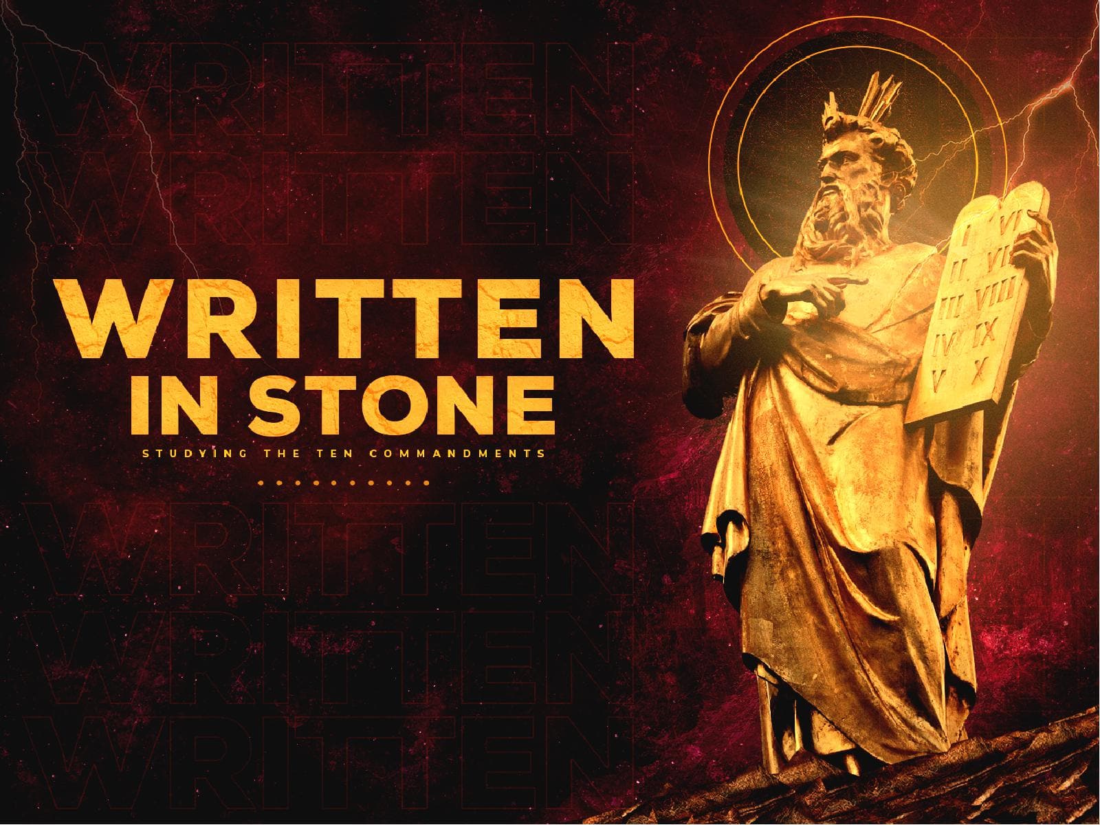 Written In Stone Church PowerPoint – ShareFaith Media