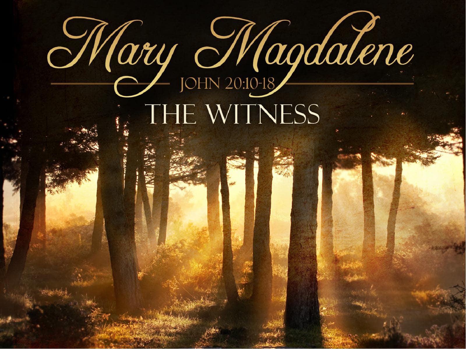 Mary Magdalene PowerPoint Template – ShareFaith Media