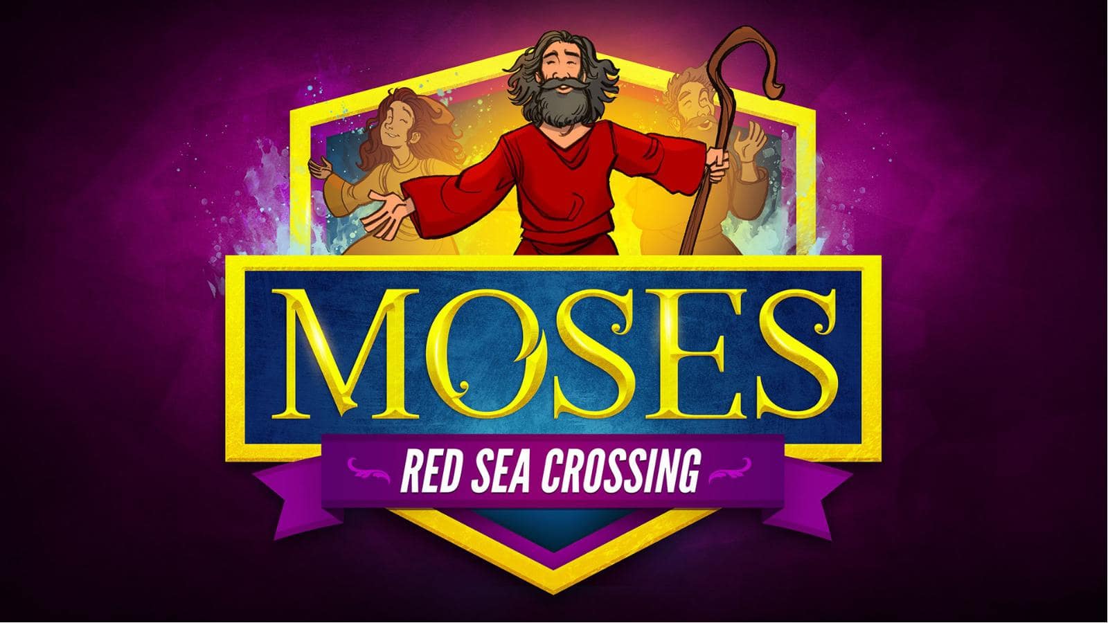 Exodus 12 Moses and The Red Sea Crossing Kids Bible Story – ShareFaith ...