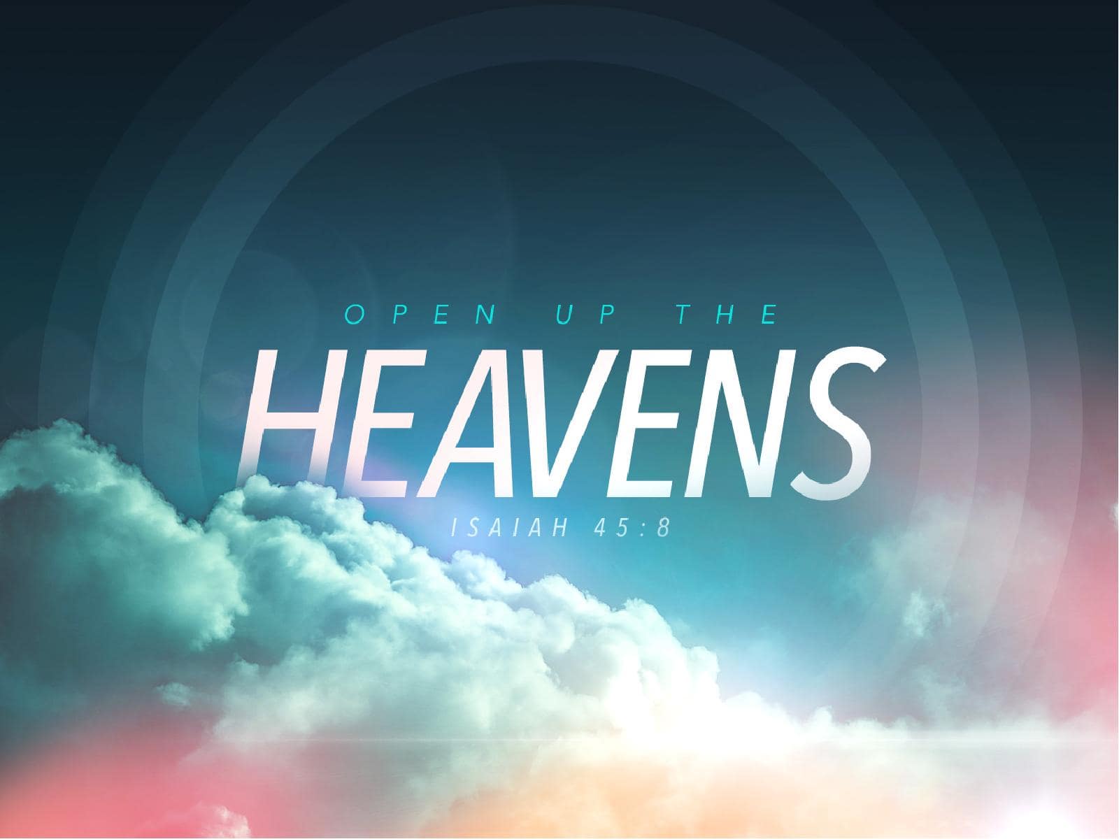 Open Up The Heavens Ministry PowerPoint – ShareFaith Media