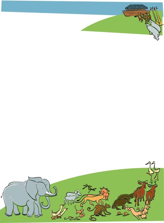 Noahs Ark Border – ShareFaith Media