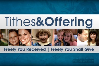 Tithes And Offering Video Loop – ShareFaith Media