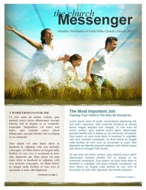 ShareFaith Media » Christian Family Church Newsletter – ShareFaith Media