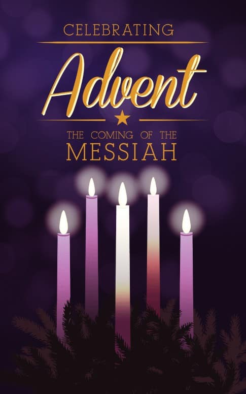 Advent Christmas Bulletin Template – ShareFaith Media