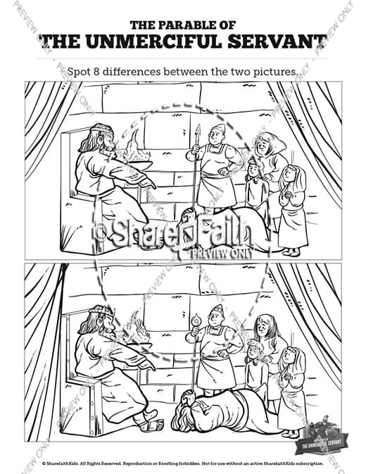 Parable Of The Unforgiving Servant