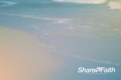 ShareFaith Media » Ocean Tide Beach Worship Video Background ...