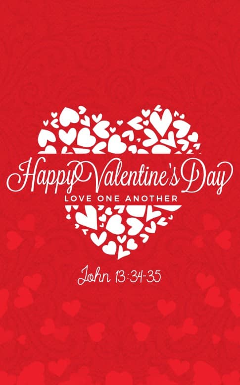 ShareFaith Media » Happy Valentine’s Day Love One Another Church ...