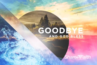 Holy Living Goodbye Motion Graphic – ShareFaith Media