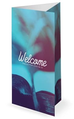 Church Bible Study Tri Fold Bulletin Cover – ShareFaith Media