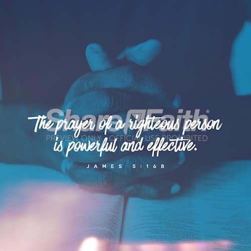 ShareFaith Media » James 5:16 Prayer Social Media Graphic – ShareFaith ...