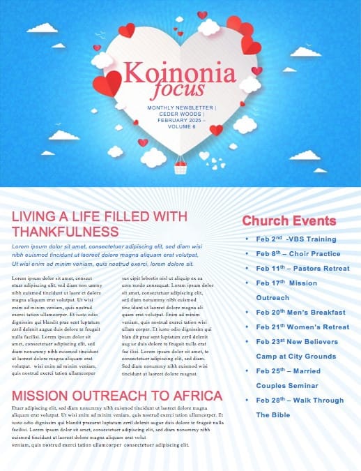 ShareFaith Media » Love Is In The Air Valentine’s Day Newsletter ...